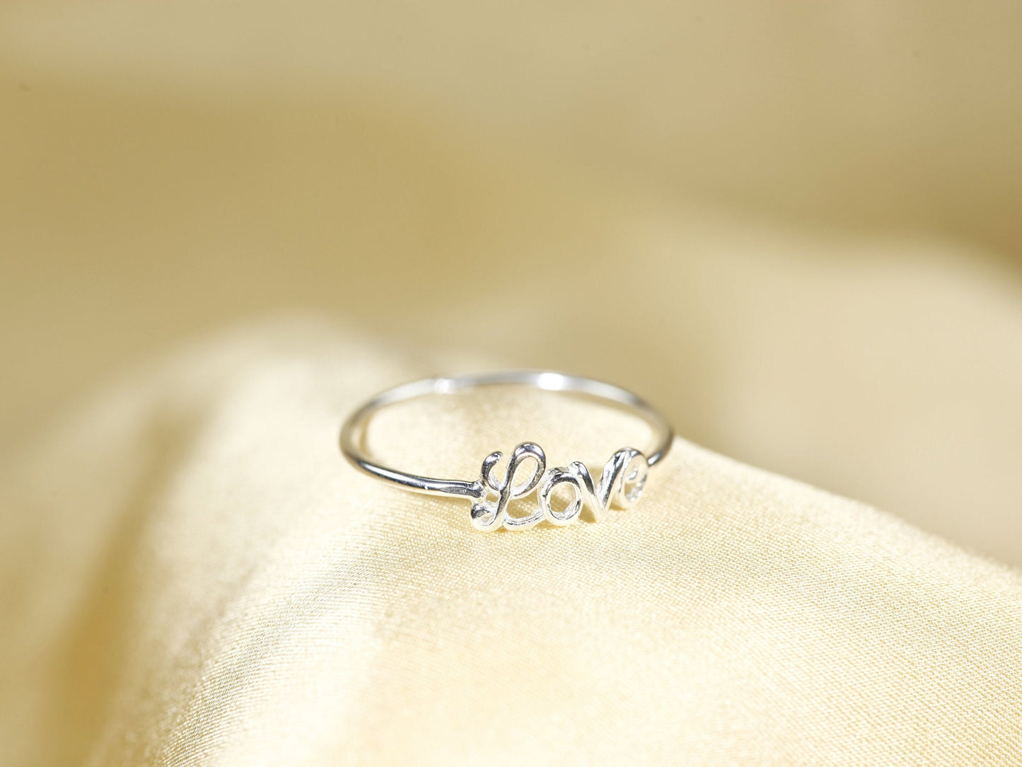 925 Sterling silver love ring, sterling silver ring – MasteRetsaM