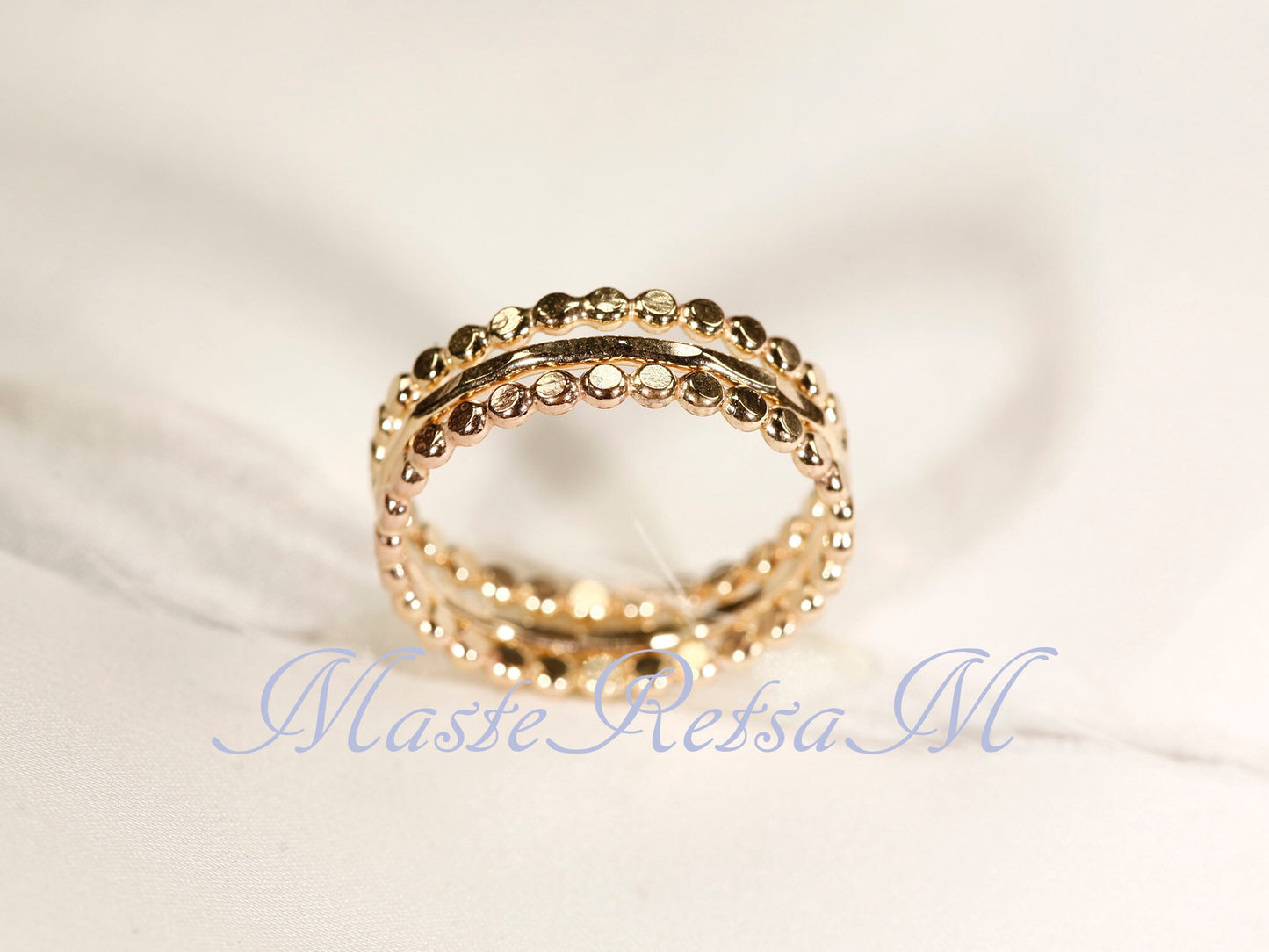 SET-D 14k Gold Filled Stack Ring Set , Rose Gold Ring, Silver rings ...